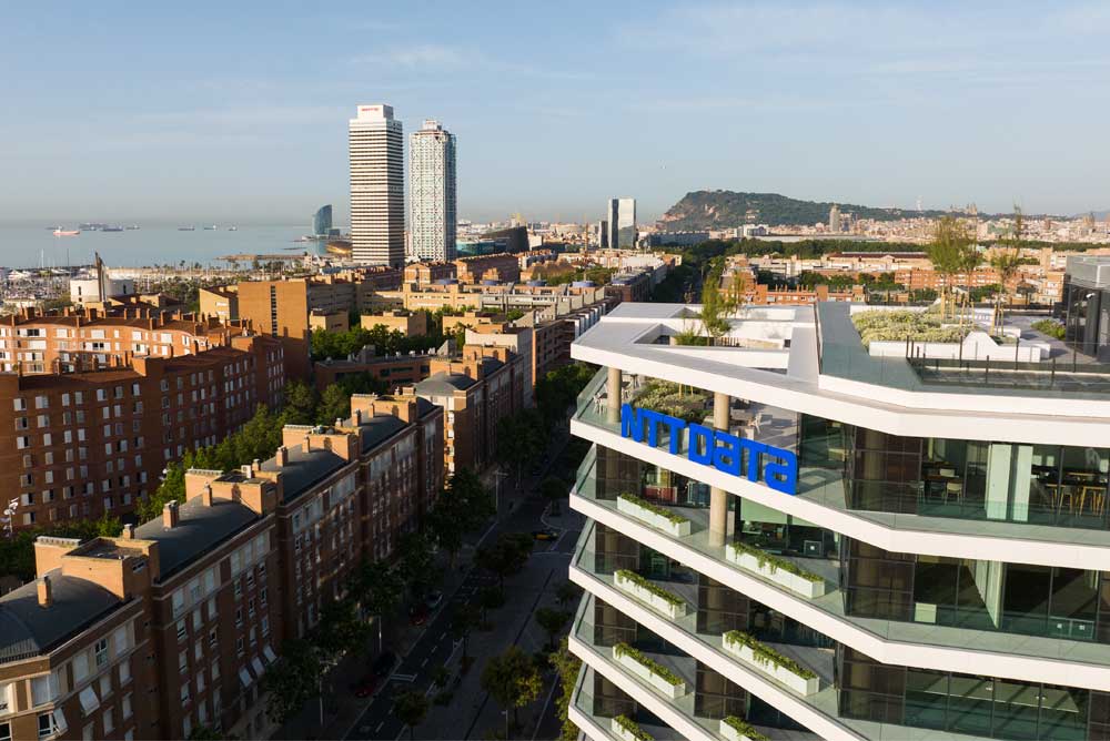 La sede de NTT DATA en Barcelona, reconocida como la oficina más ...