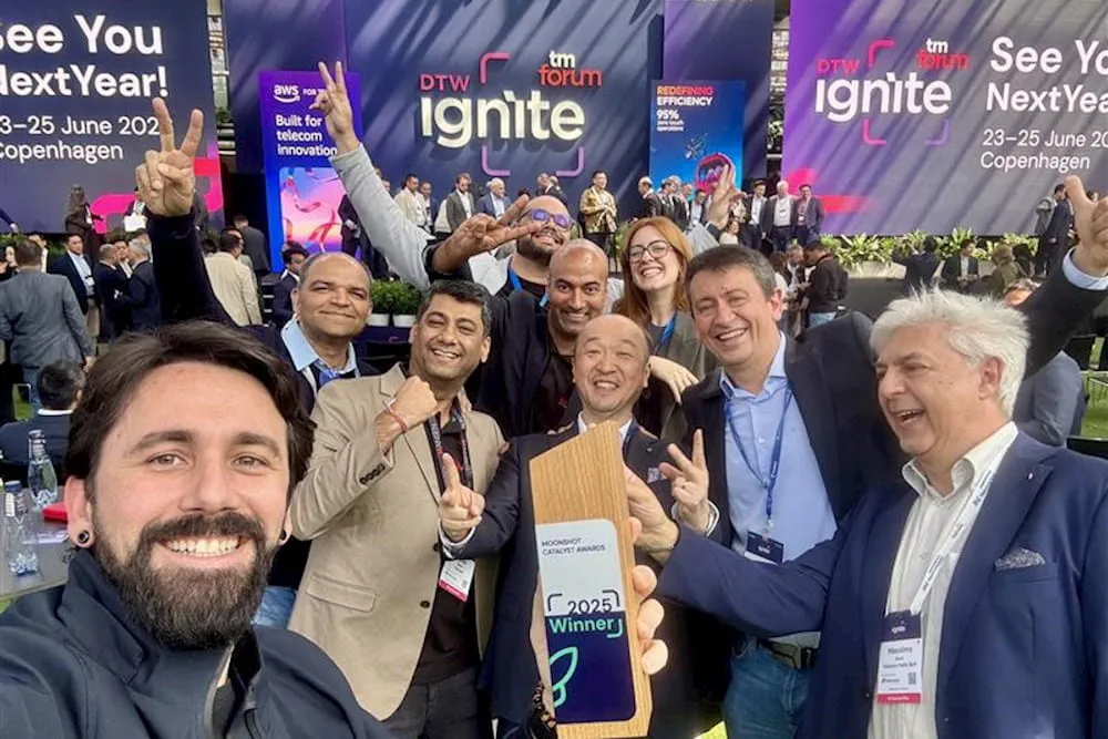 Telefónica e NTT DATA reconhecidas no DTW Ignite com Prémio Moonshot Catalyst 2025 pelo projeto ...